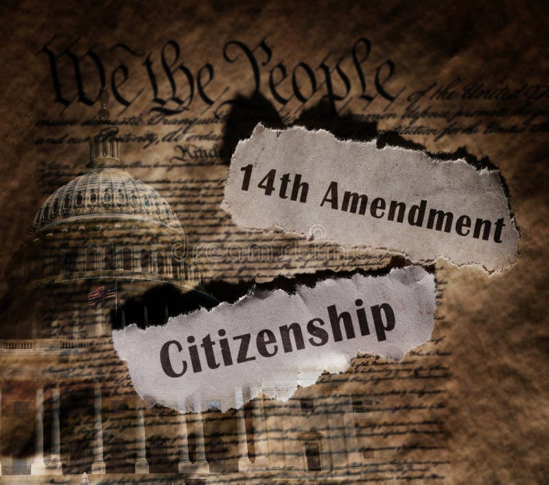 Citizenship and 14th Amendment Newspaper Headlines on the US ...