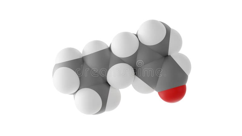 Citral Molecule, Gluconolactone, Acyclic Monoterpene Aldehyde ...