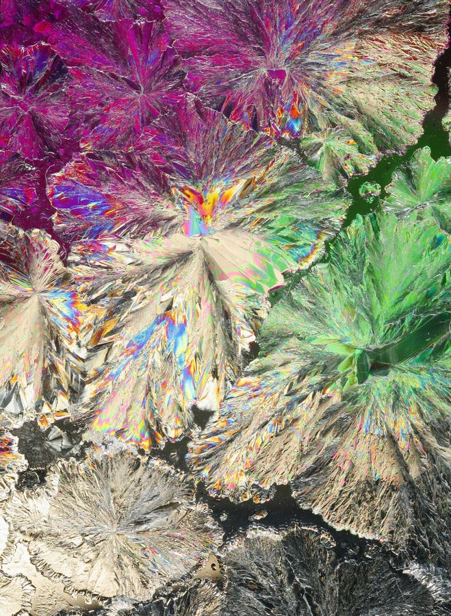 Purple Citric Acid Crystals Stock Image - Image of vivid, citric: 7872965