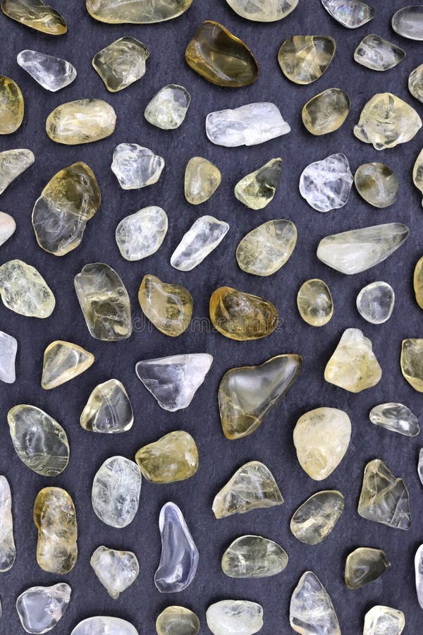 Citrine Rare Stones Texture on Black Background Stock Image - Image of ...