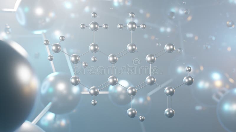 Citrinin Molecular Structure, 3d Model Molecule, Mycotoxin, Structural ...