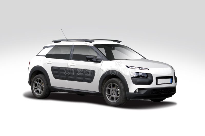 Citroen C3 Isolated White Stock Photos - Free & Royalty-Free Stock ...