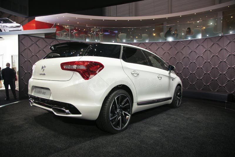 Citroen DS5 editorial image. Image of wheel, automotive - 23771410