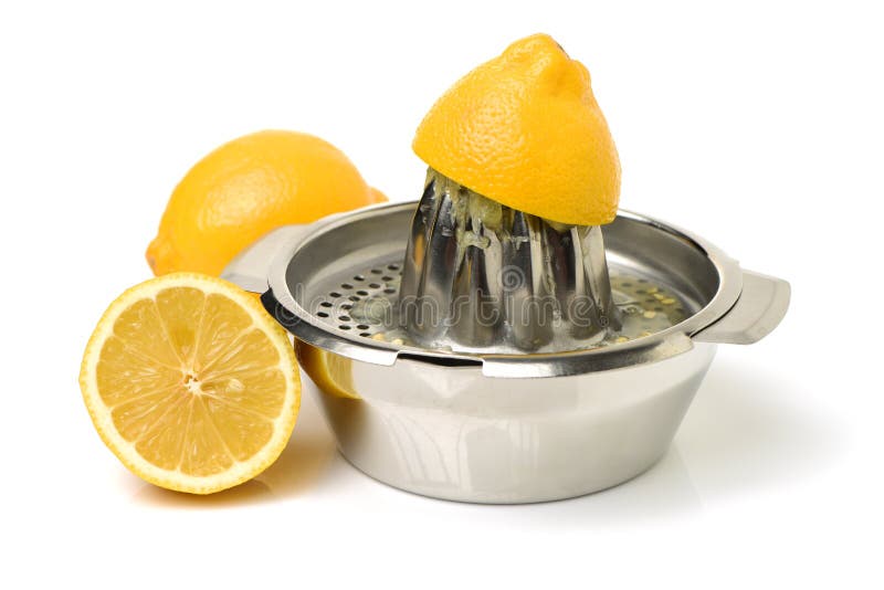 Citroen-pers stock afbeelding. Image of citroen, voorbereiden - 60622605