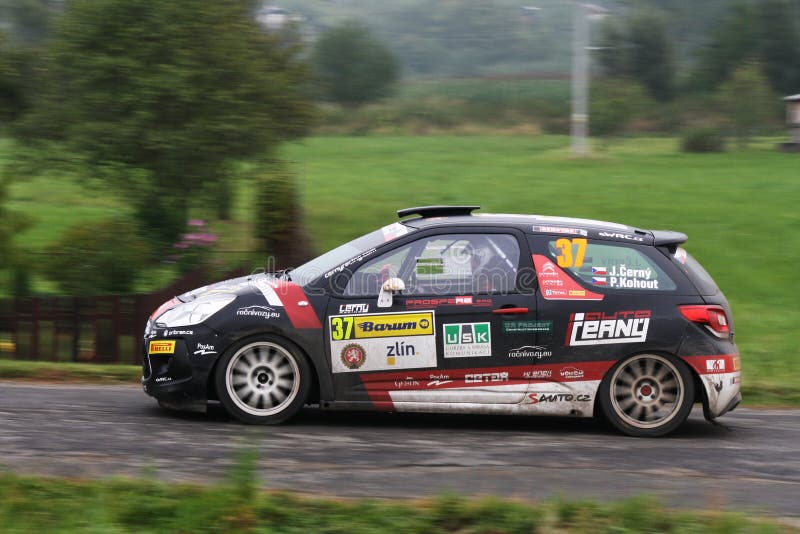 Citroen on the rally editorial image. Image of rally - 34466980
