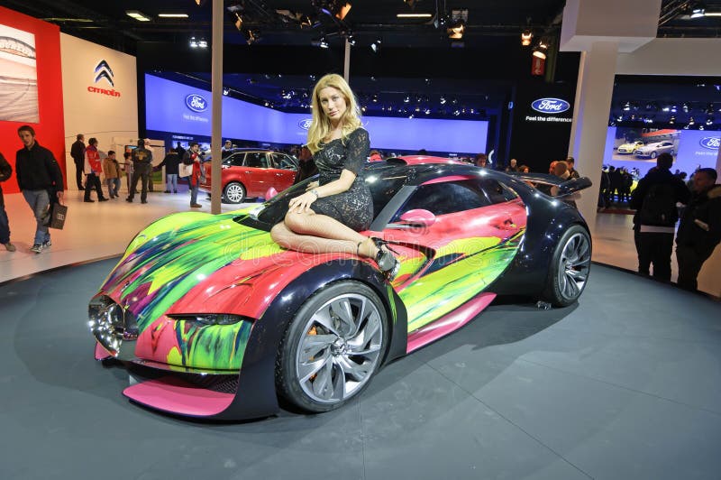 Citroen Survolt Concept editorial image. Image of beautiful - 17569055