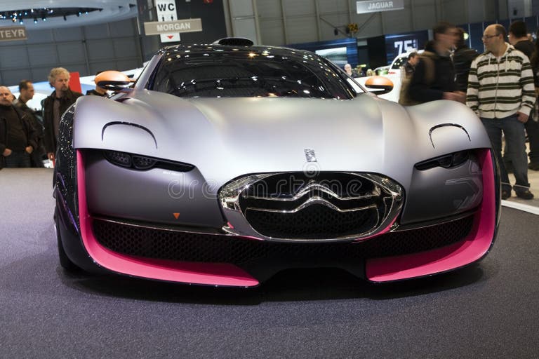 Citroen Survolt Concept Car Editorial Photography - Image of electric ...