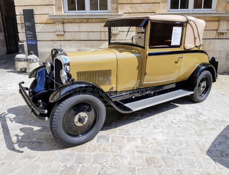 Citroen Type B14, Classic Car Editorial Photo - Image of motor, citroen ...