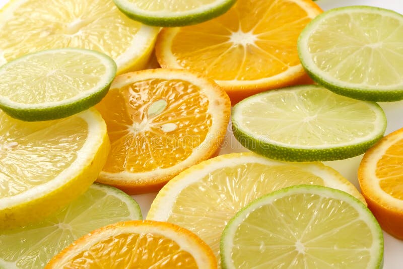 Citron Allsorts-lime, Lemon, Tangerine Stock Image - Image of health ...