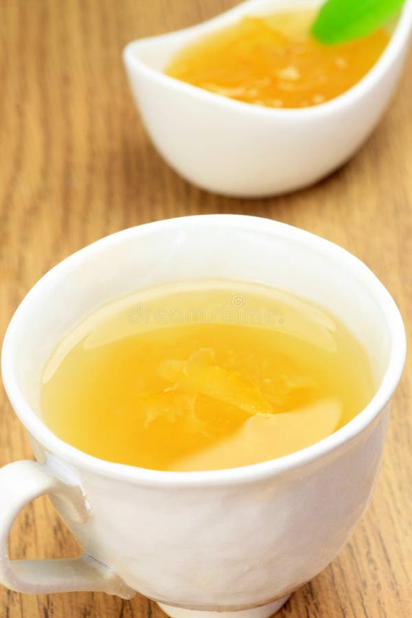 Citron tea stock photo. Image of teatime, japan, yuzucya - 27141616