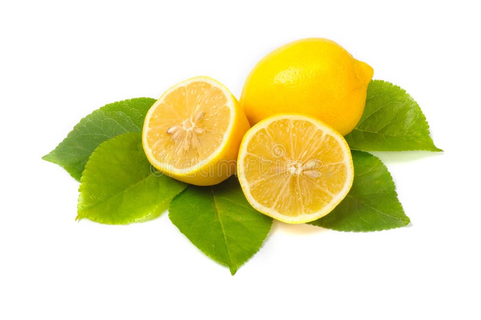 Citroner arkivfoto. Bild av skiva, halv, smaktillsats - 15153220