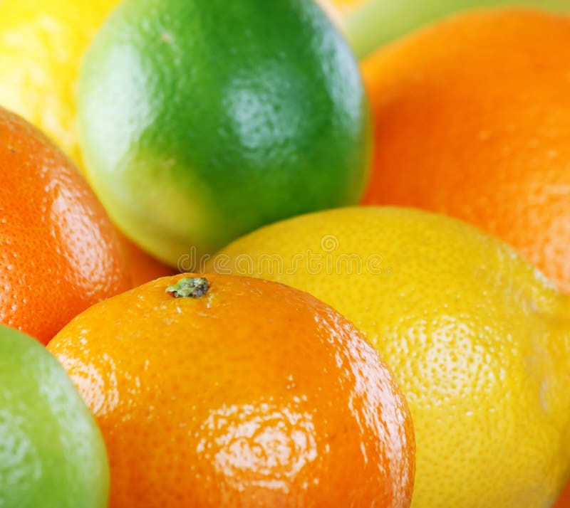 Citrus collection stock image. Image of breakfast, healthy - 2224791