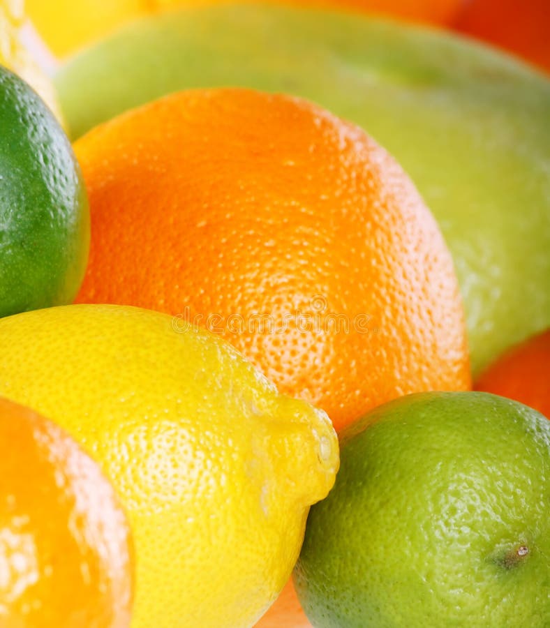Citrus collection stock photo. Image of vegetable, lemonade - 5190992