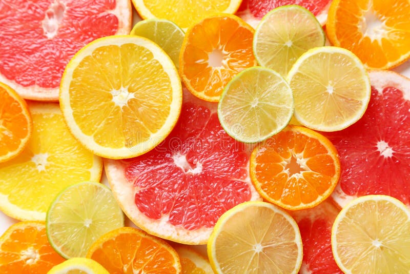 Citrus fruits stock image. Image of colorful, healthy - 89330975