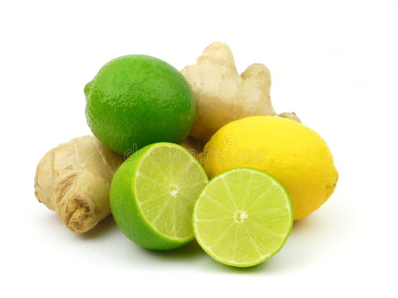 Citrus and ginger stock photo. Image of drink, isolated - 12523442