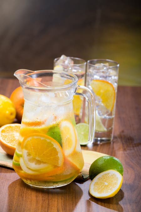 Citrus Ice Water stock photo. Image of fruit, water, celebrate - 10927184