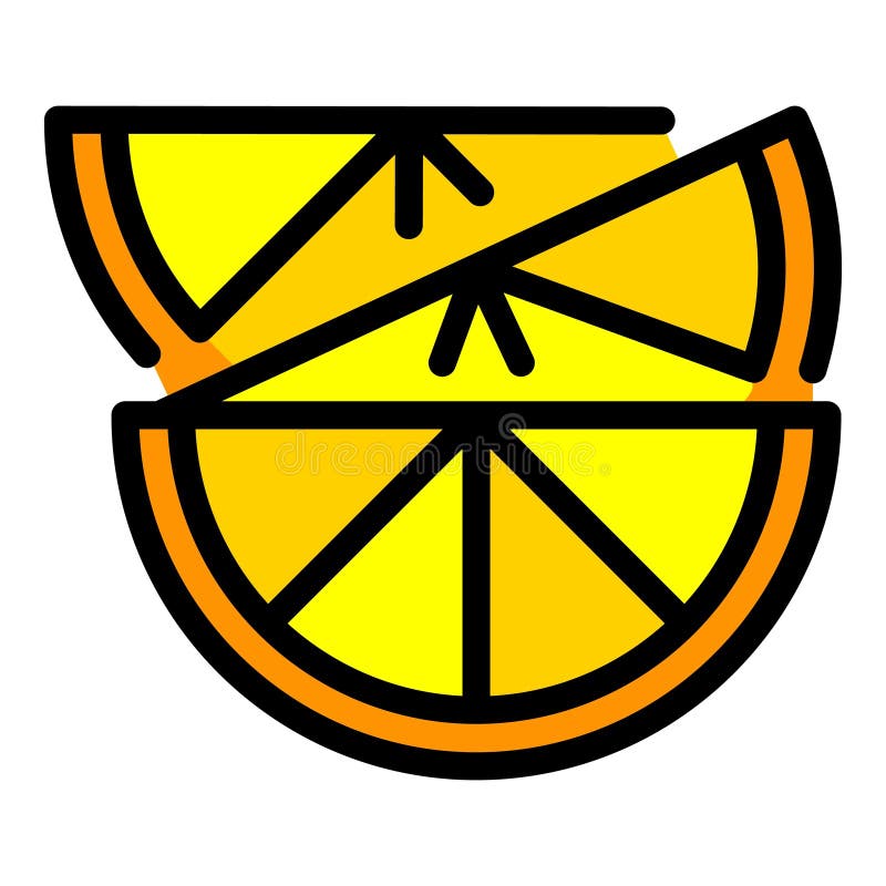 Citrus Lemon Icon Vector Flat Stock Illustration - Illustration of ...