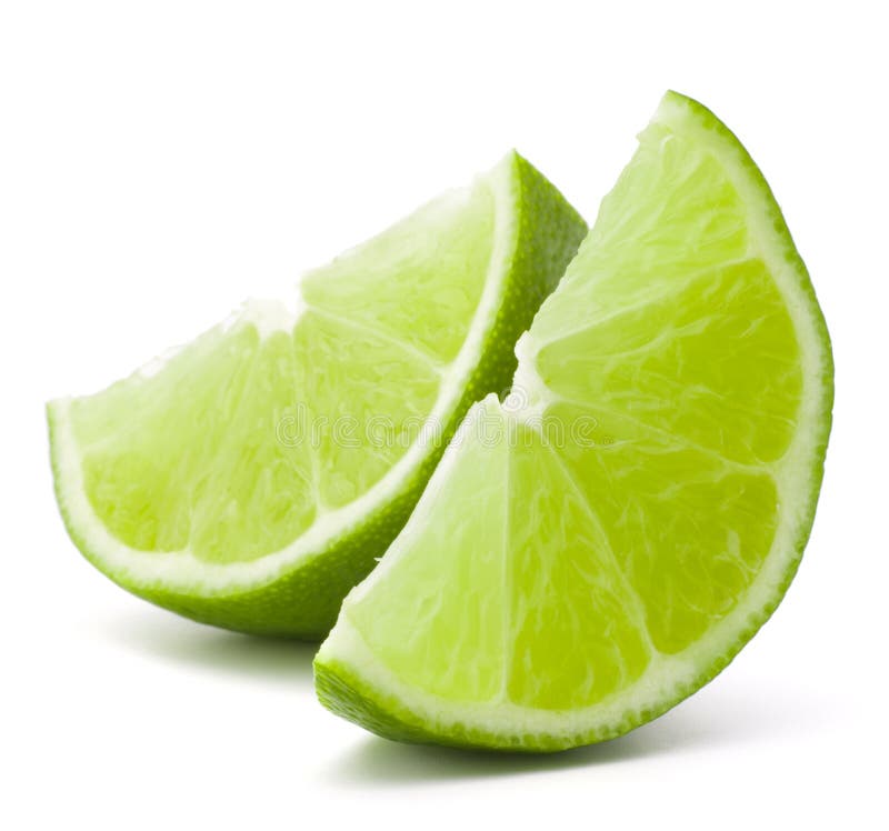 Citrus Lime Fruit Segment Isolated on White Background Cutout Stock Photo - Image of ripe ...