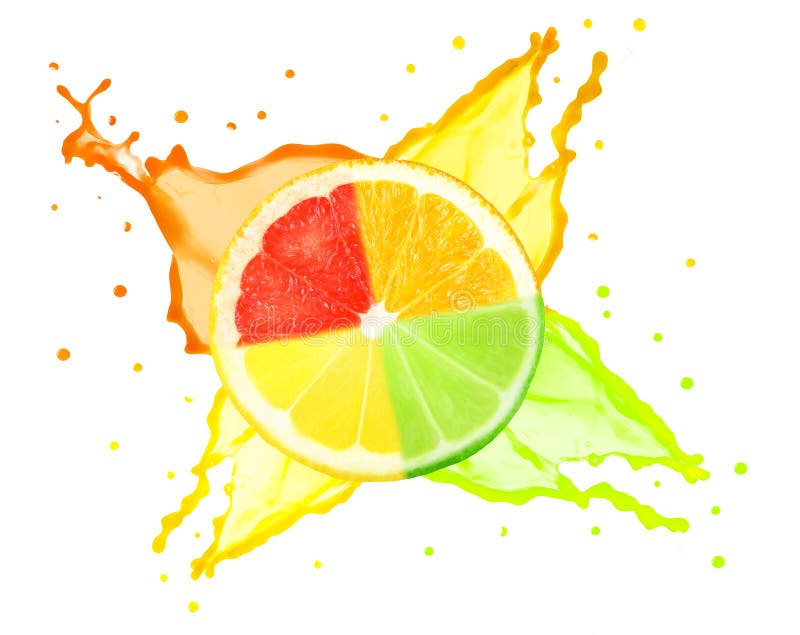 Citrus splash stock image. Image of flowing, drop, citrus - 109214645