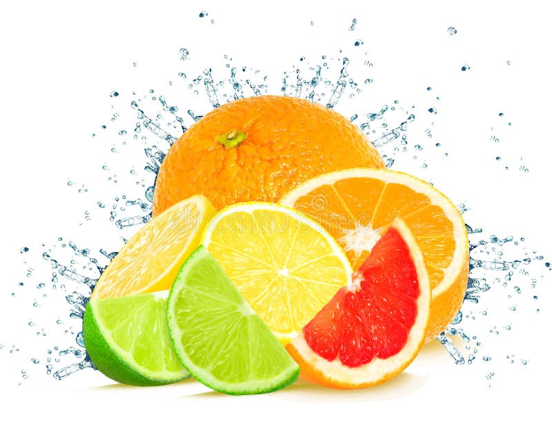 Citrus splash stock image. Image of water, fresh, refreshment - 210711461