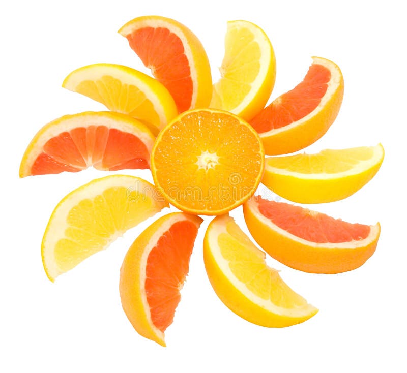 Orange Sun stock photo. Image of food, fruits, pattern - 355740