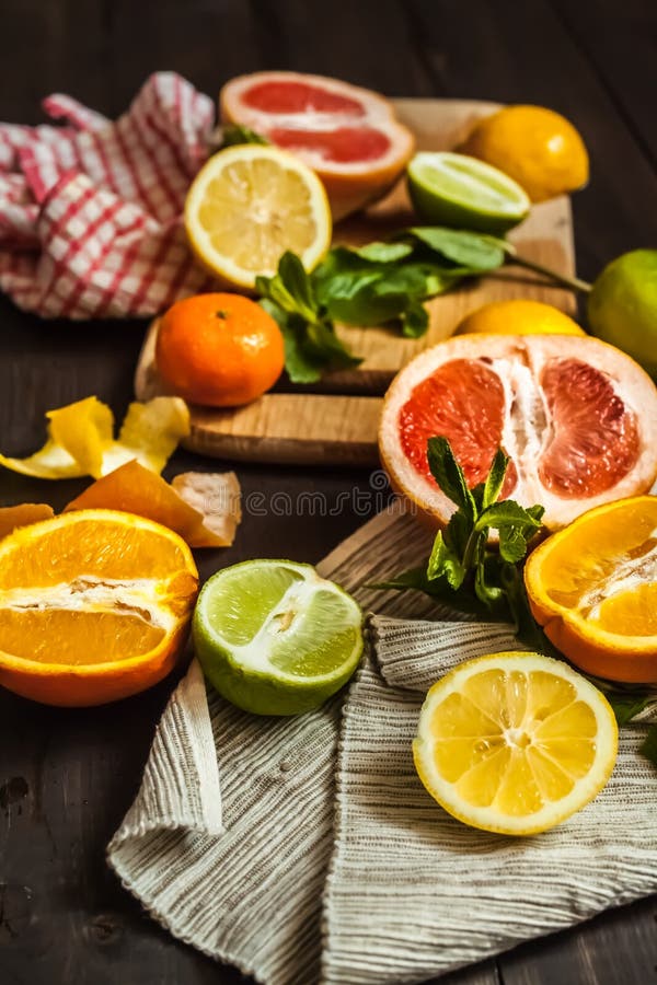 Citrus table stock photo. Image of back, lemon, horizontal - 51276628