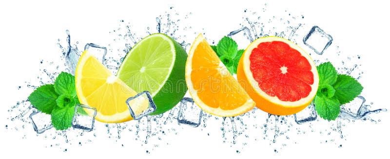 Citruses splash stock photo. Image of juicy, citrus - 157444678