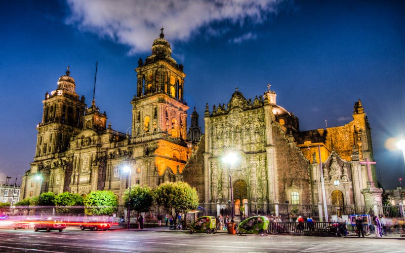 Città Del Messico, Plaza Principale Immagine Stock - Immagine di ...