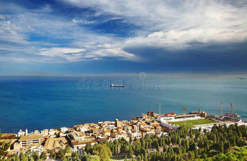 Città di Algeri, Algeria fotografia stock. Immagine di africa - 18342370