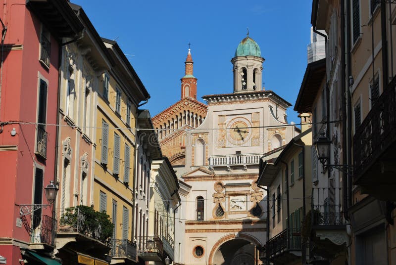 Città di Crema, Italia immagine stock. Immagine di italia - 34339939