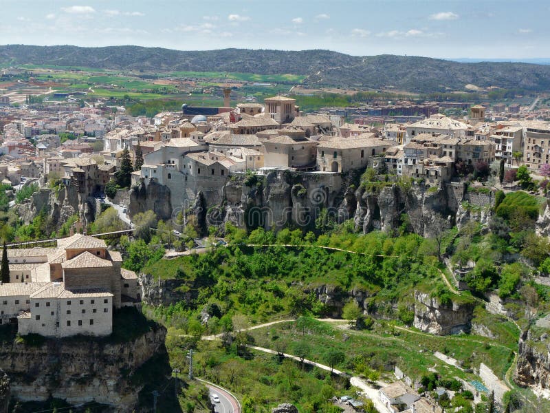 Cuenca - la Spagna immagine stock. Immagine di vista - 17723627