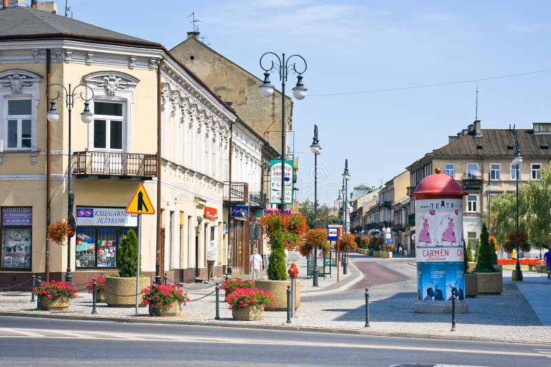 Città di Radom, Polonia fotografia editoriale. Immagine di costruzioni ...