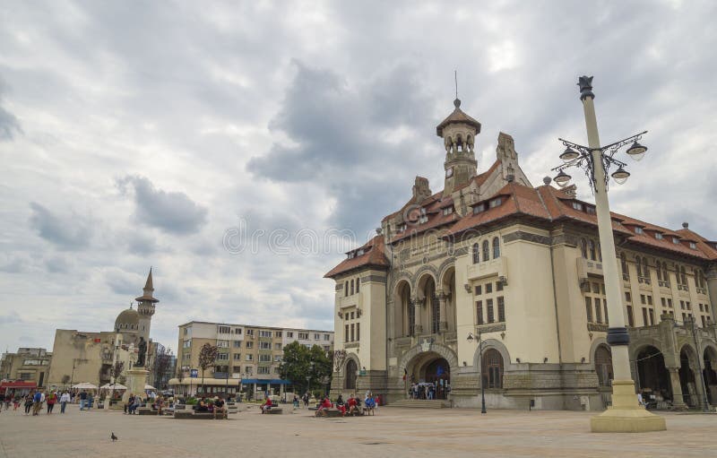 Città Vecchia In Costanza, Romania Immagine Stock Editoriale - Immagine ...