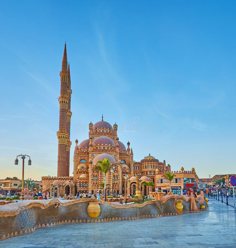 Città Vecchia Di Sharm El-Sheikh, Egitto Fotografia Editoriale ...