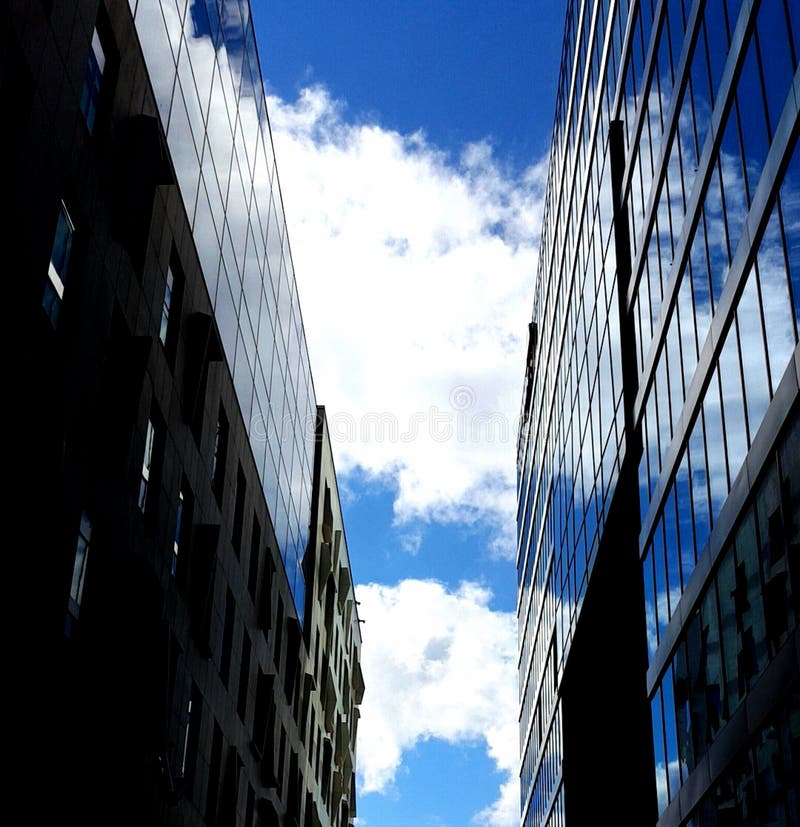 City stock photo. Image of windows, daytime, reflection - 70529854