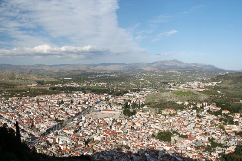 City from Above stock photo. Image of high, aerial, tiled - 4553410