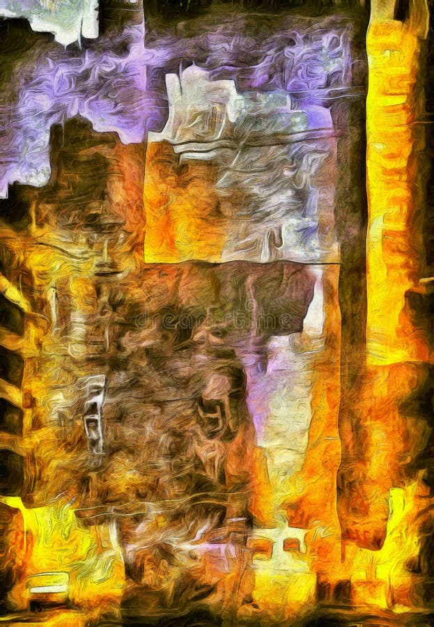 City Abstract stock illustration. Illustration of mondern - 74518733