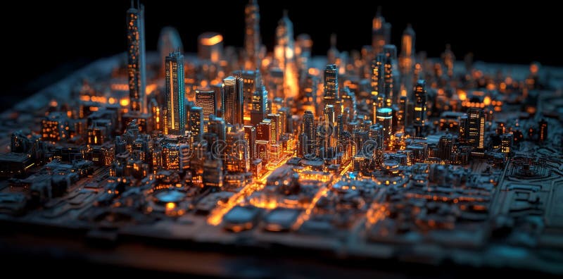 The City in this Advanced Civilization Features Towering Skyscrapers ...