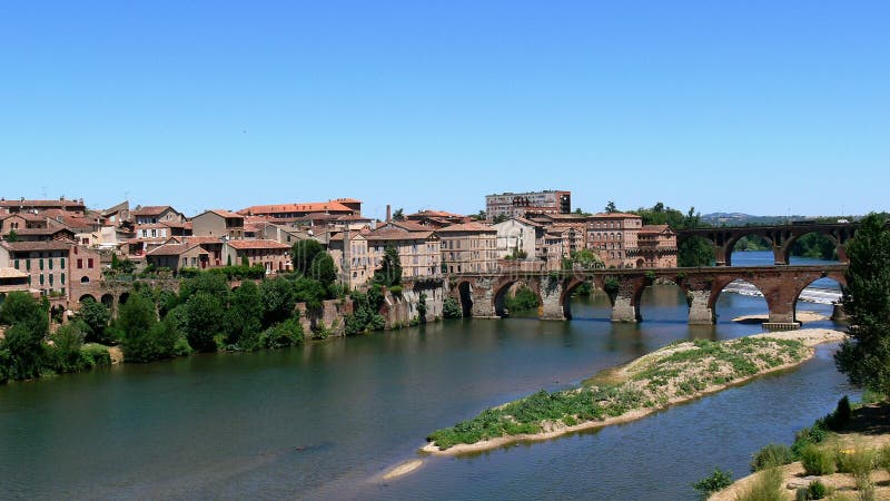 City of Albi stock photo. Image of crusade, central, cathedral - 10925496
