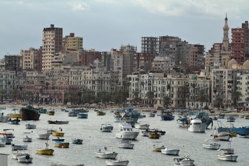 The City of Alexandria in Egypt Editorial Image - Image of alexandria ...