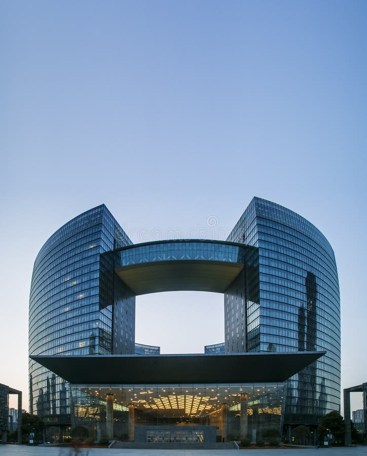 City Architecture night editorial image. Image of building - 59257870