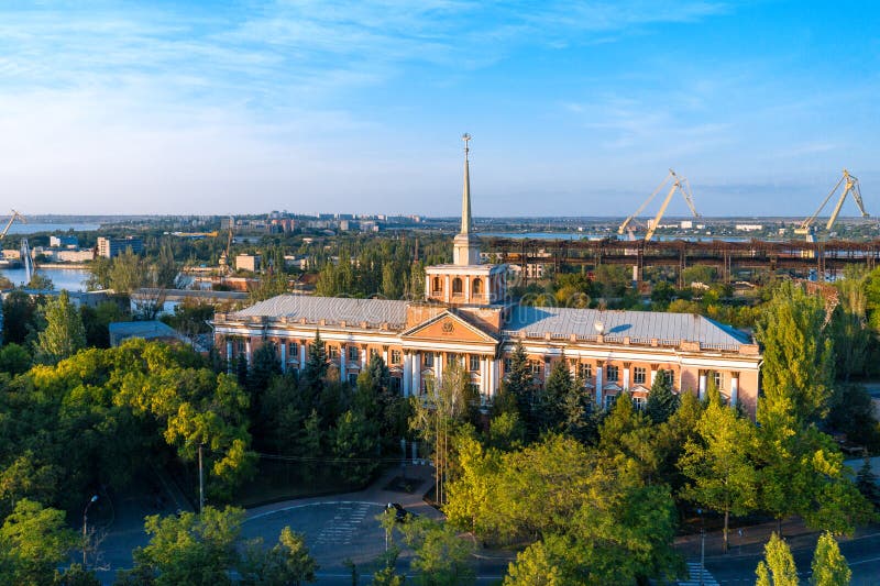 City Architecture. Ukraine. Nikolaev: October 10, 2020 Editorial ...