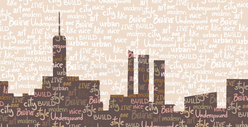 City art stock vector. Illustration of landscape, innovation - 39981705