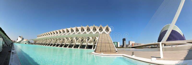 City of Arts and Science (panorama) Editorial Photo - Image of city ... City of Arts and Science (panorama) Editorial Photo - Image of city ...