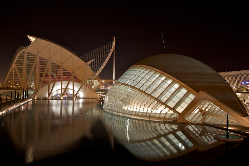 City of Arts and Science, Valencia Editorial Photography - Image of ...