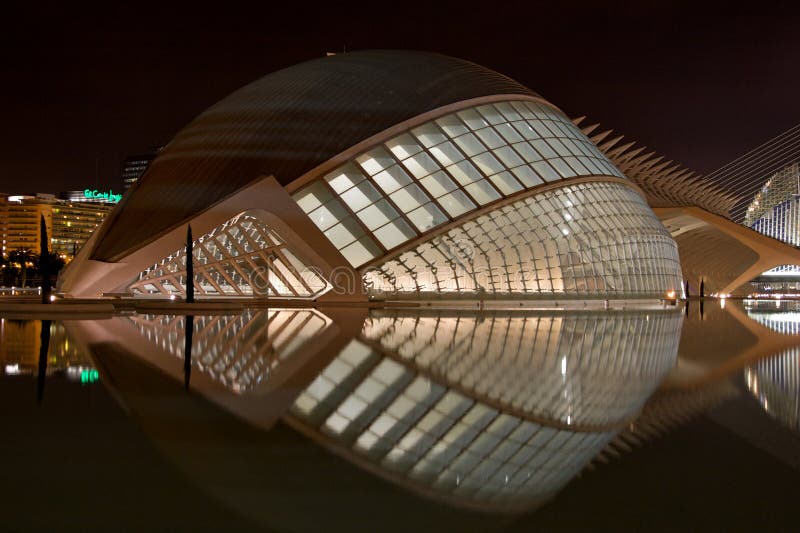 City of Arts and Science, Valencia Editorial Stock Image - Image of ...