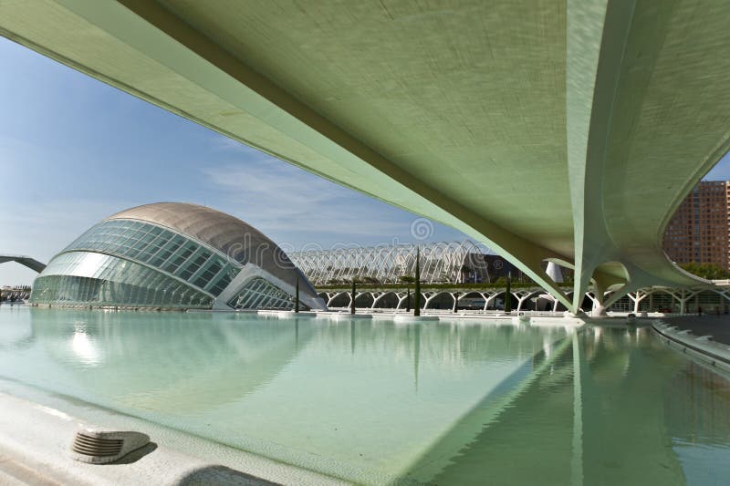 The City of Arts and Science in Valencia. Editorial Stock Image - Image ...