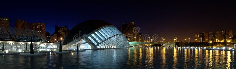 City of Arts and Sciences, Valencia Editorial Stock Photo - Image of ...