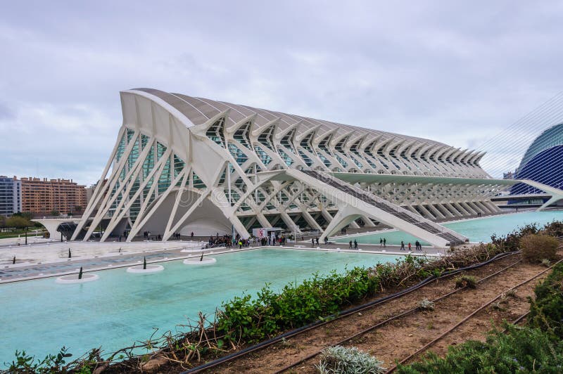 City of Arts and Sciences in Valencia, Spain Editorial Photo - Image of ...