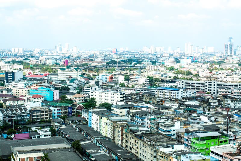 City stock photo. Image of full, busy, view, metropolis - 56674704